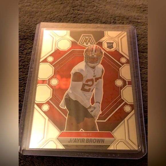 Panini | Other | Jayir Brown 223 Mosaic Rc Rookie 334 San Fran 49ers ...